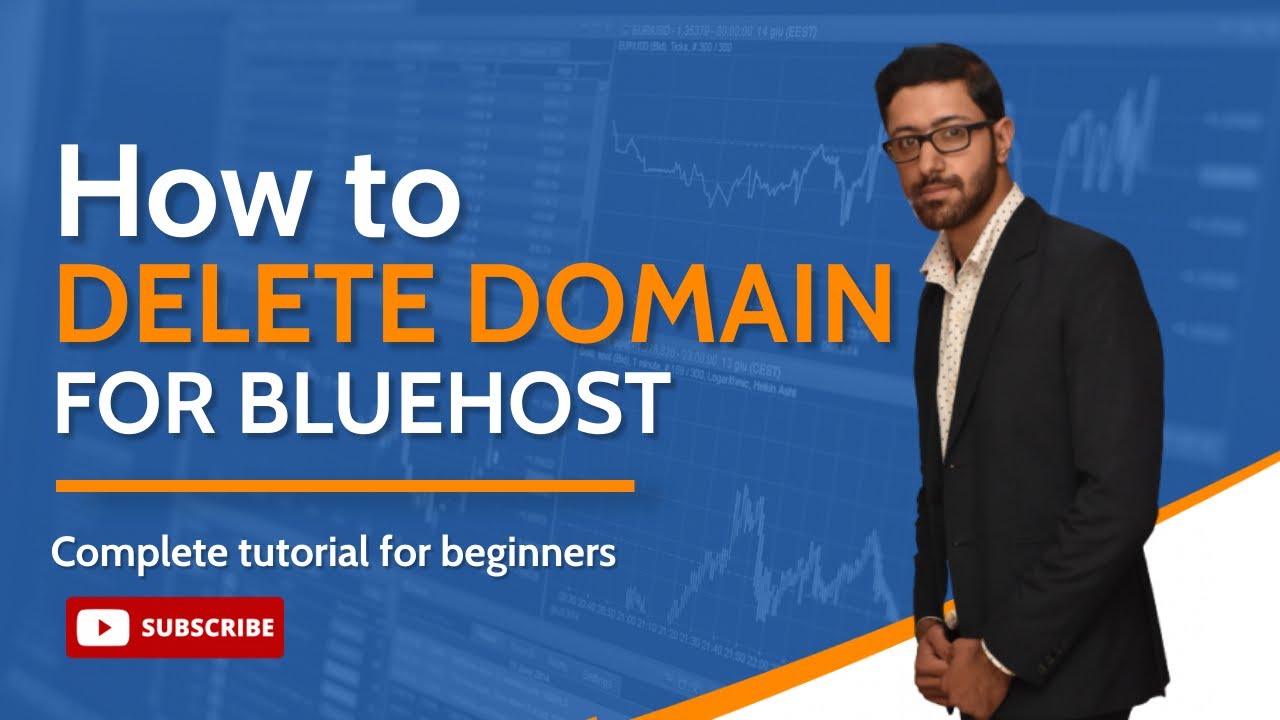 how to delete domain in bluehost - YouTube