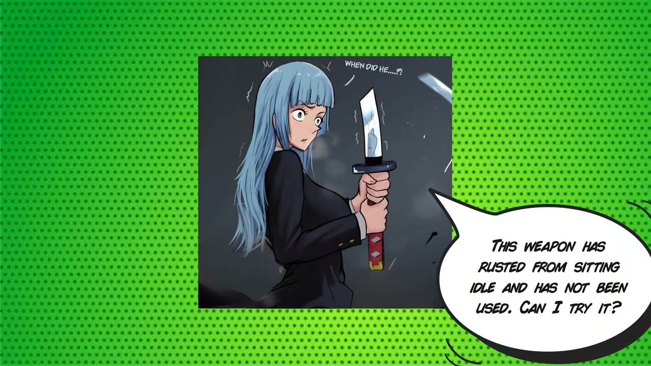 Such a Huge Weapon… What a Shame It’s Rusted!| Unusual Massage|Comic ...