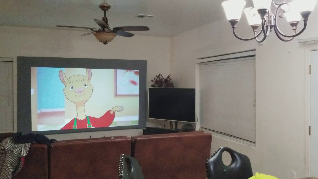 Projector paint mix does make a difference and work great. - YouTube