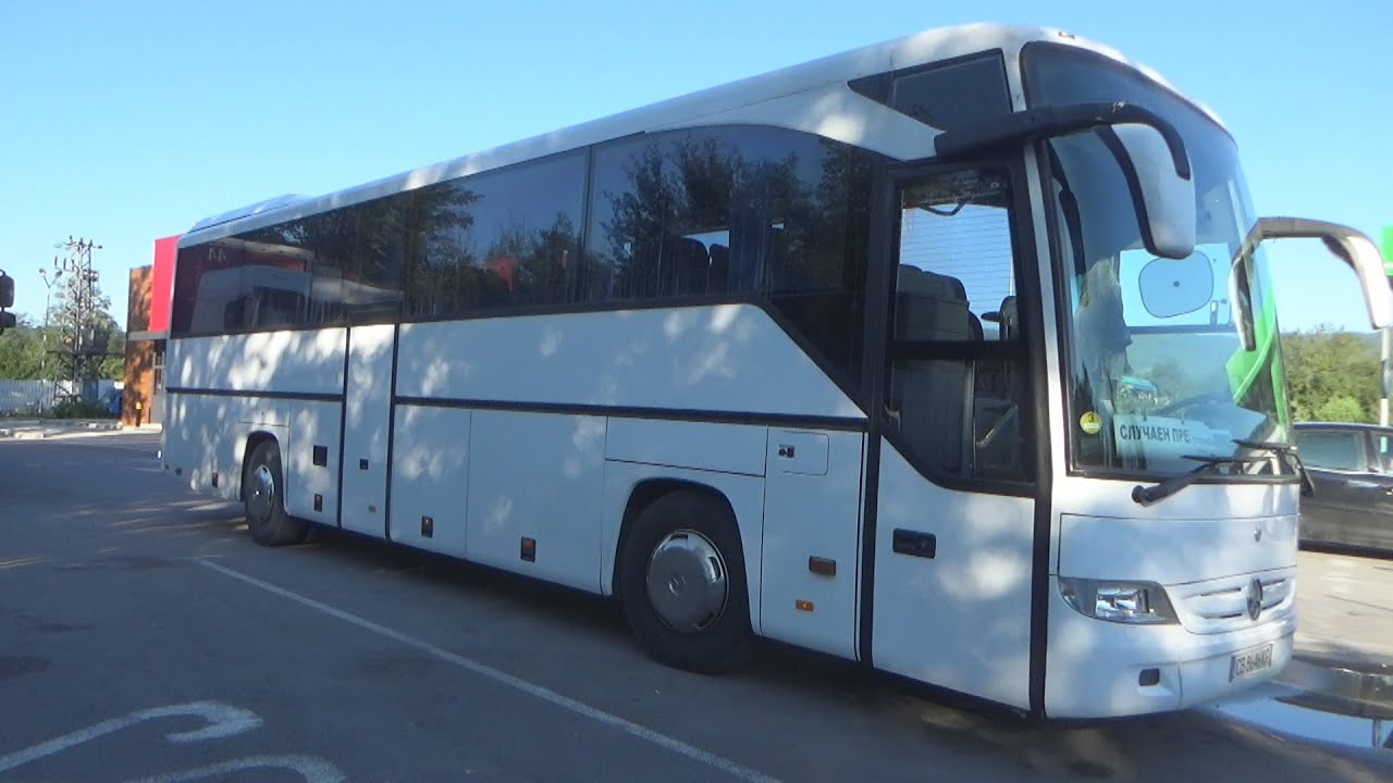 Mercedes-Benz Tourismo Bus (2004) Exterior and Interior - YouTube