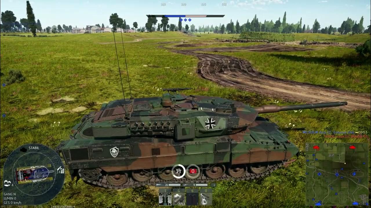 War Thunder Gameplay Leopard 2a7v - YouTube