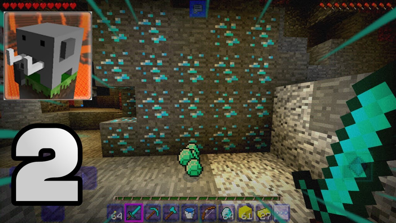 NOW TIME TO FIND DIAMONDS | CRAFTSMAN GAMEPLAY #2 - YouTube