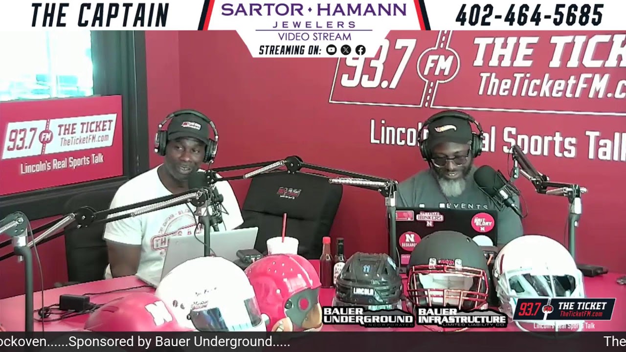 Nebraska Football & More on "The Captain" w Vershan Jackson, Terrell ...