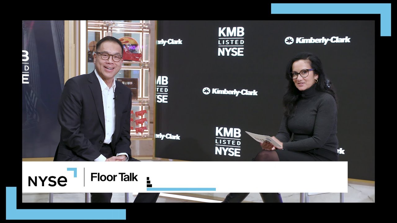 NYSE Floor Talk with Kimberly-Clark Chairman & CEO Michael Hsu and Judy ...