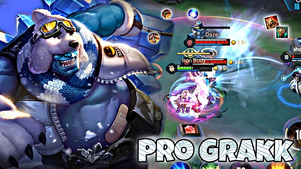 Grakk Pro Gameplay | Watch & learn This Best Hooks | Arena of Valor ...