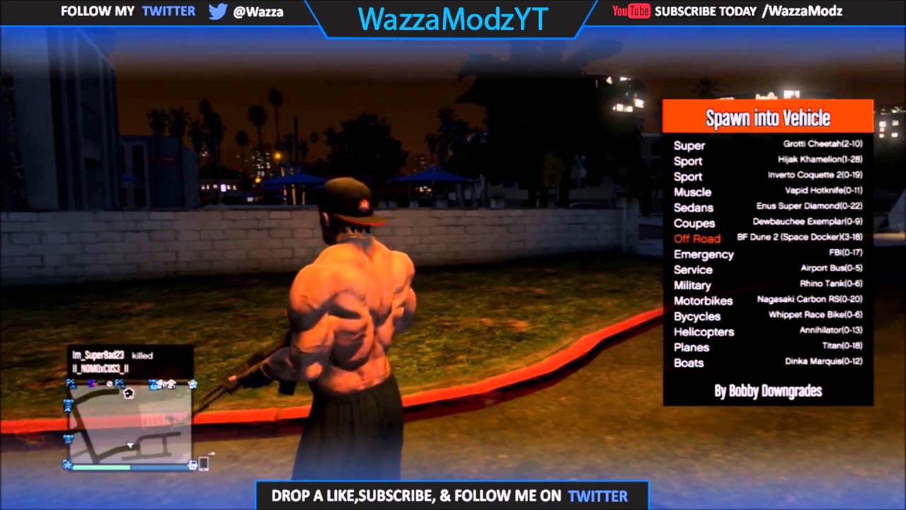 GTA V1 27 Mod Menu Phoenix + Tutorial + Download★ - YouTube