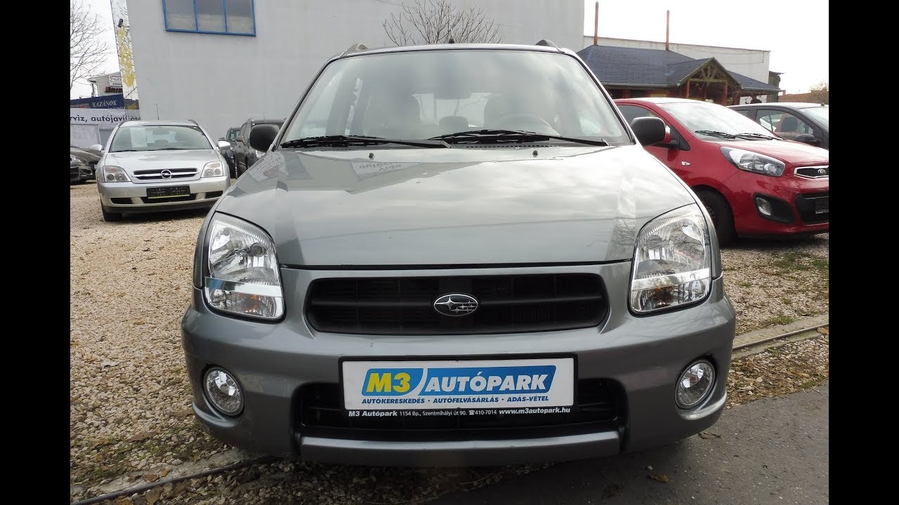 Subaru Justy G3X 4x4 - YouTube