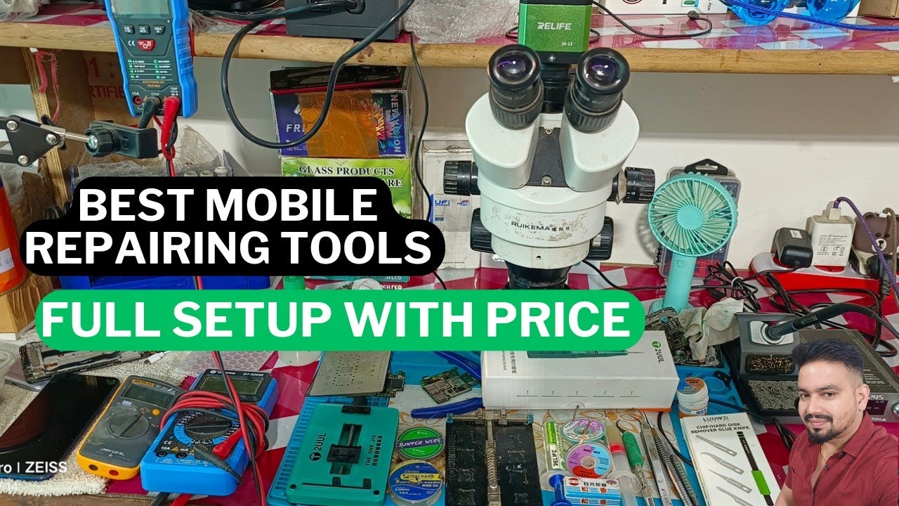 New mobile repairing tools| letest microscope for mobile repairing ...