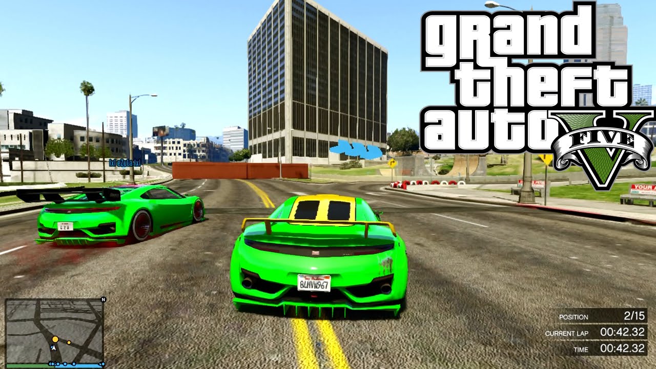 GTA 5 ONLINE PRO Street Race ( Sigma ) ( Fun Custom Race ) GTA V ...