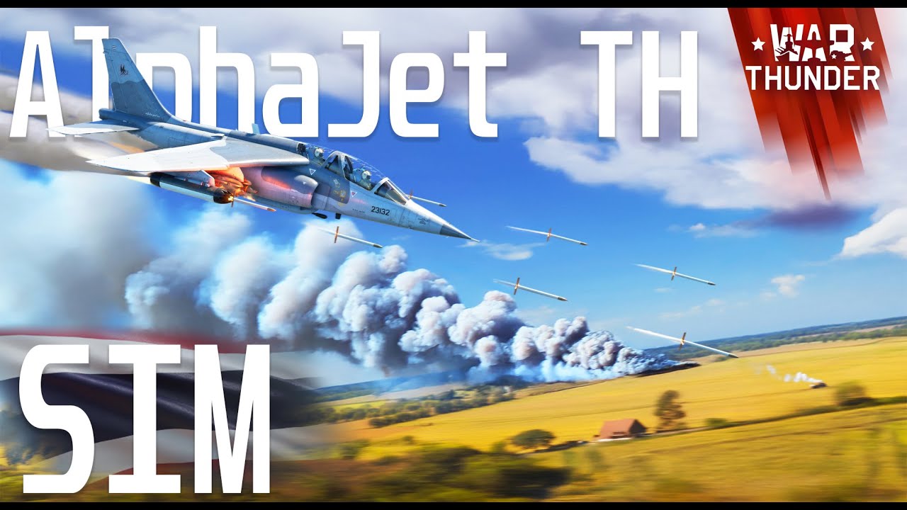 War Thunder : Alpha Jet TH (Phase 1) เครื่องบินเลือดไทย - YouTube