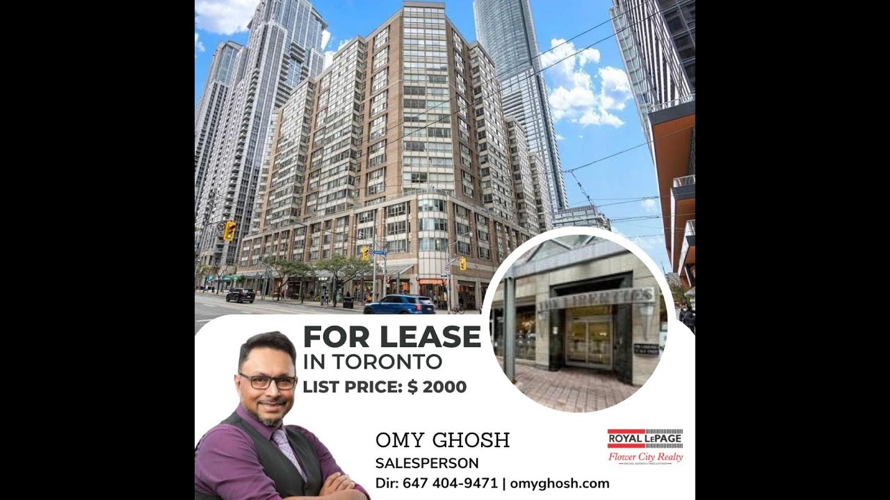 Available for Lease - 610-717 Bay St, Toronto - YouTube