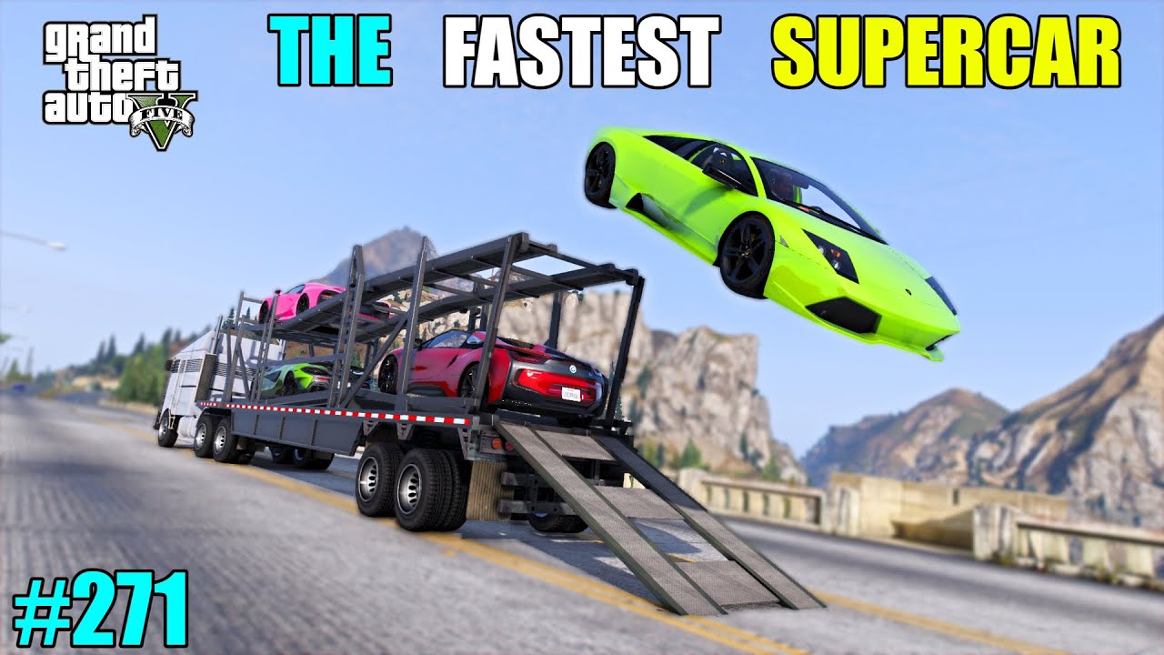 GTA 5 : STEALING GANGSTER'S SUPERCAR | GTA 5 GAMEPLAY #271 - YouTube