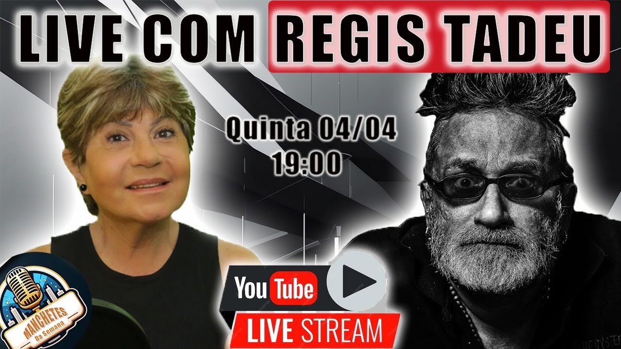 Live com REGIS TADEU - O crítico dos críticos! - YouTube