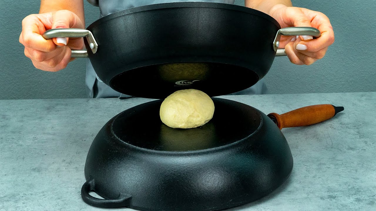 Cette astuce est parfaite ! Aplatir la pâte à l'aide de 2 moules - YouTube