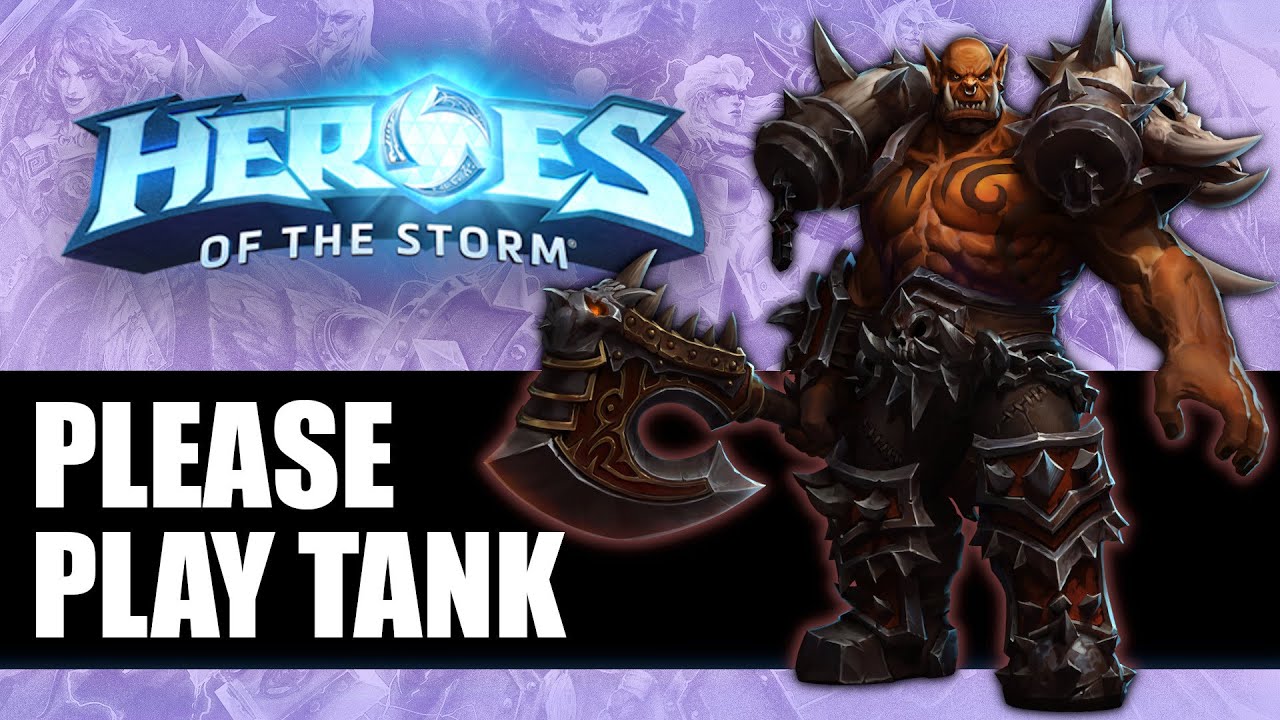 The reason noone plays Tank - Hots / Heroes of the Storm - YouTube
