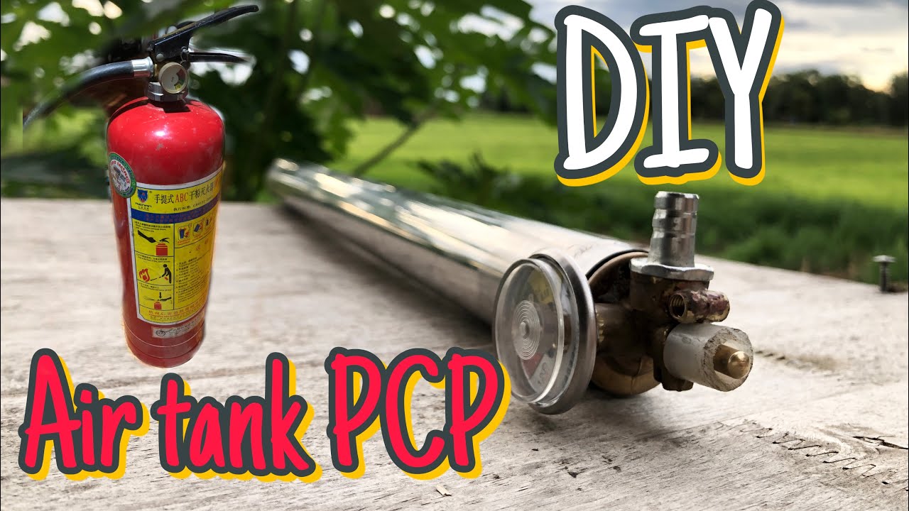PCP AIRGUN TANK 400 psi (fire extinguisher to PCP air tank cylinder ...