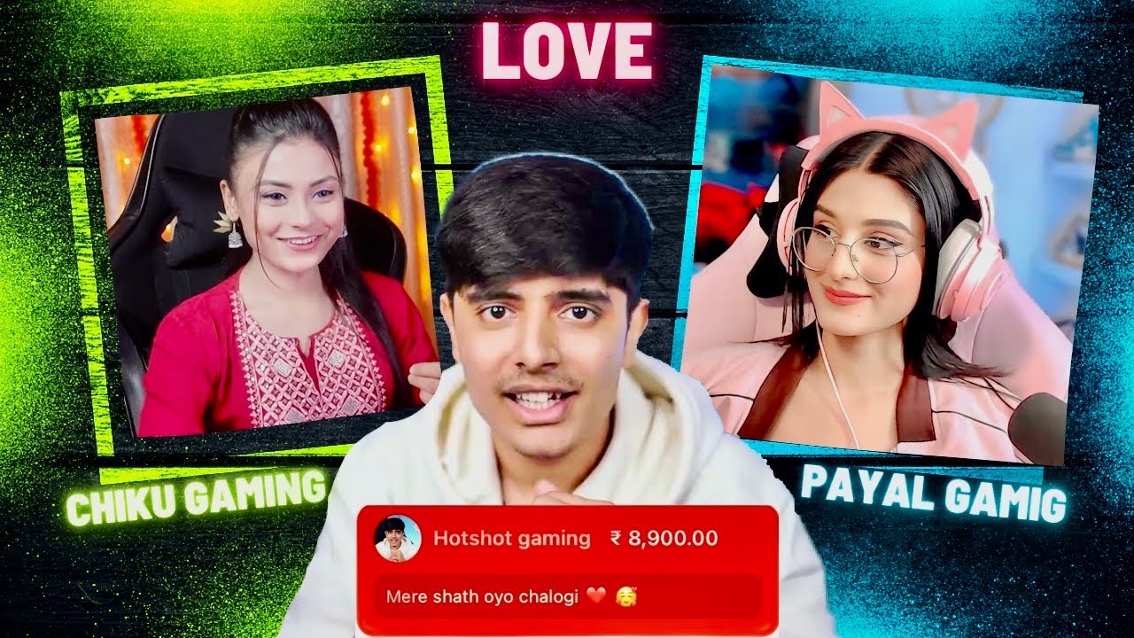 Total gaming love’s payal gaming 😱 Funny superchat video 😍 - YouTube