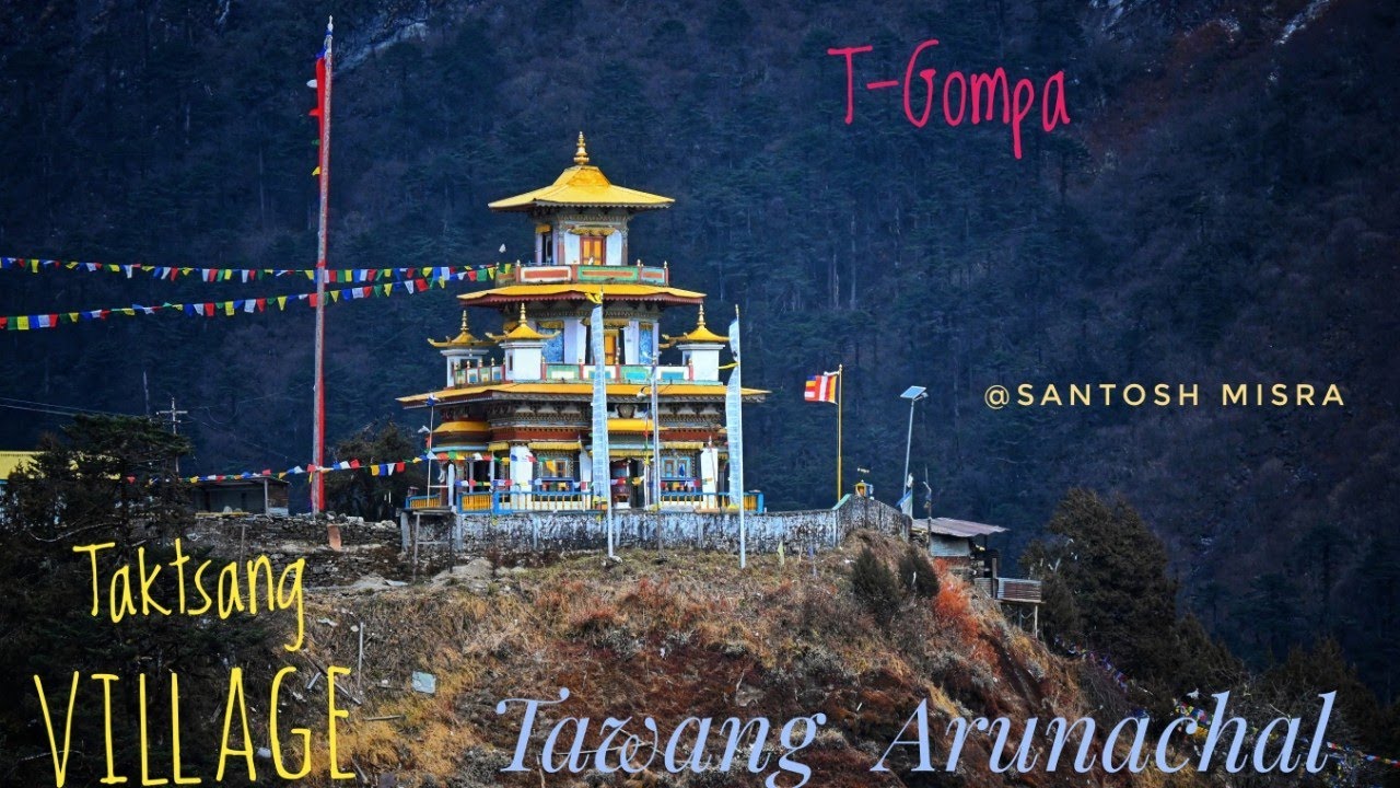 Taktsang Gompa, beautiful Taktsang village , Tawang,Arunachal, China ...