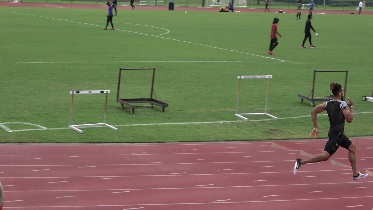 Men 400m Finals Heat #7 Star Athletics Sprint Series 2019 - YouTube