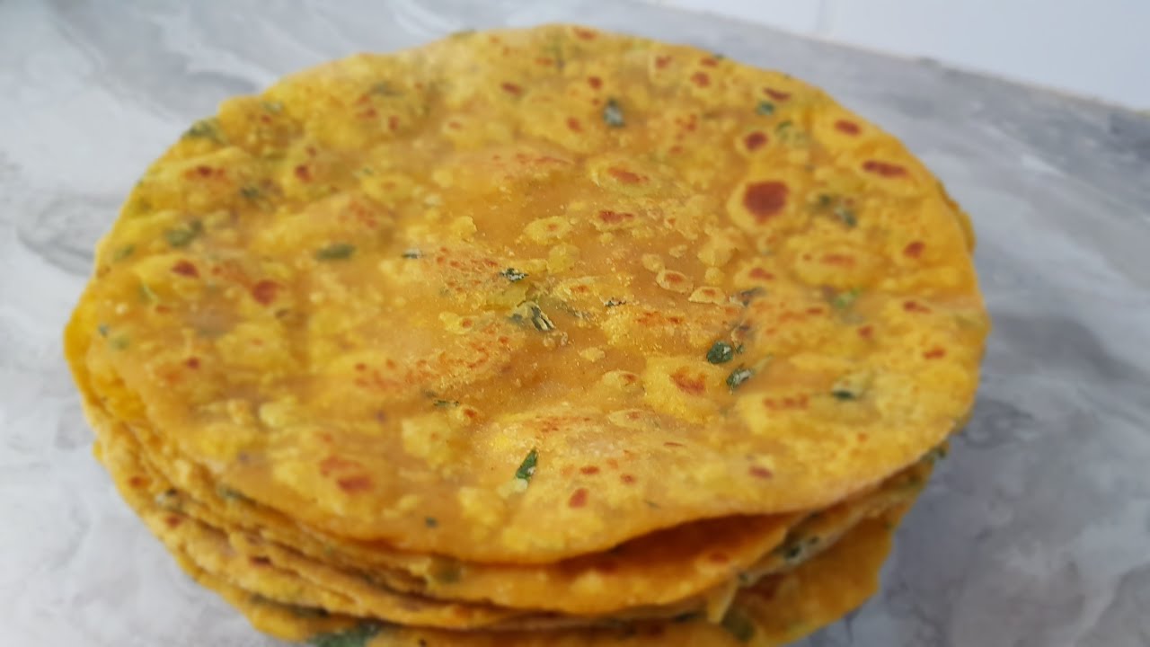 SOFT THEPLA RECIPE : METHI THEPLA GUJARATI SNACK - YouTube