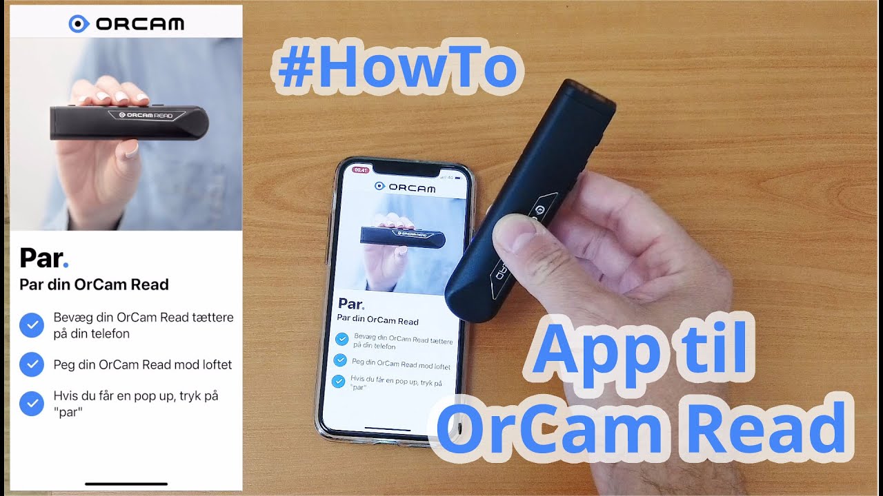 OrCam Read App // HowTo - YouTube