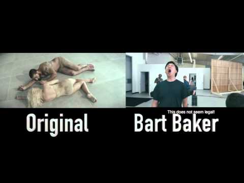Sia - Elastic Heart (Original vs Bart Baker's Parody) full credit to bart and sia