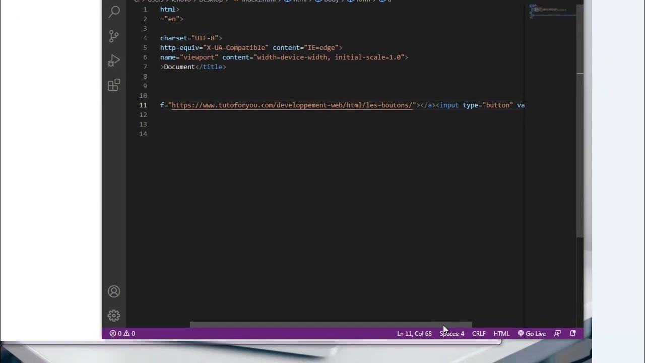 Formation HTML : 13- Création de formulaire partie 5 - YouTube