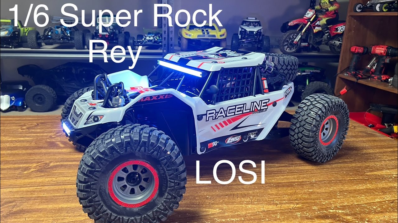1/6 Losi Super Rock Rey Unboxing And Up Close Look! - YouTube