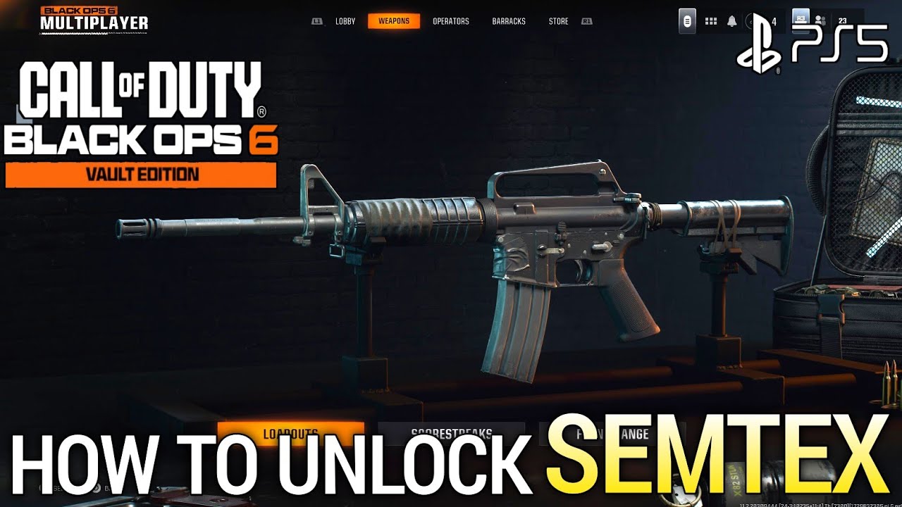 How to Unlock Semtex COD BLACK OPS 6 Semtex Unlock BO6 | COD BO6 How to ...