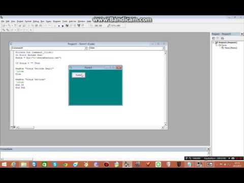 Visual Basic ( Vb6 ) Dosya Kontrolü Dosya Yerindemi