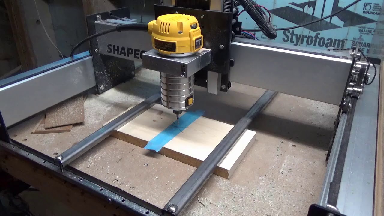 Shapeoko 3 How I make A Simple Sign - YouTube