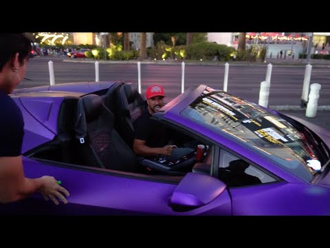Purple Lambo Tries Kidnapping Me in Vegas | Ft. Angel - YouTube