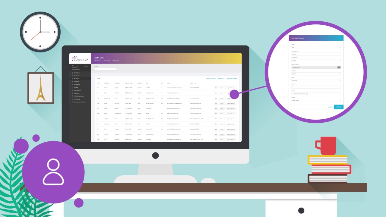 Staff Absence Claims Management System for Schools and Academies in the ...