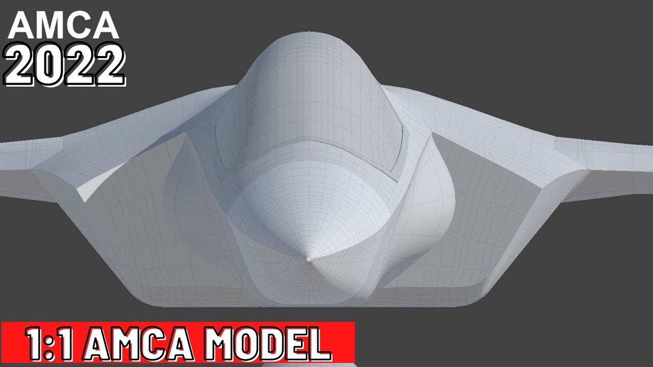 1:1 AMCA model in 2022 for RCS | Tejas mk2 Construction begins - YouTube