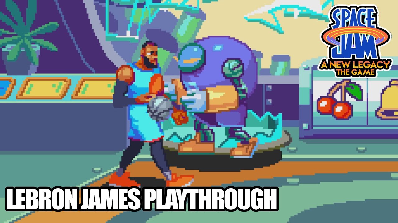 Space Jam: The New Legacy The Game - Full Playthrough as Lebron James ...