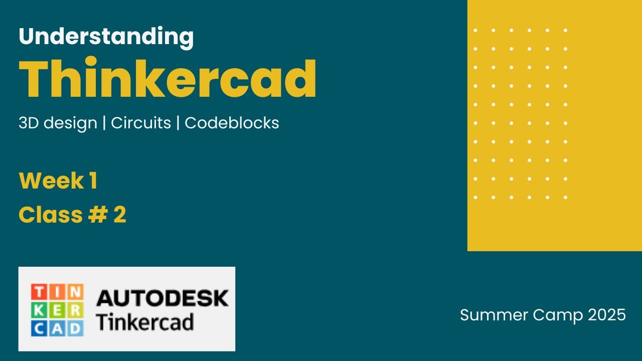 Thinkercad Basics for Beginners | Start Your STEM Journey Today - YouTube
