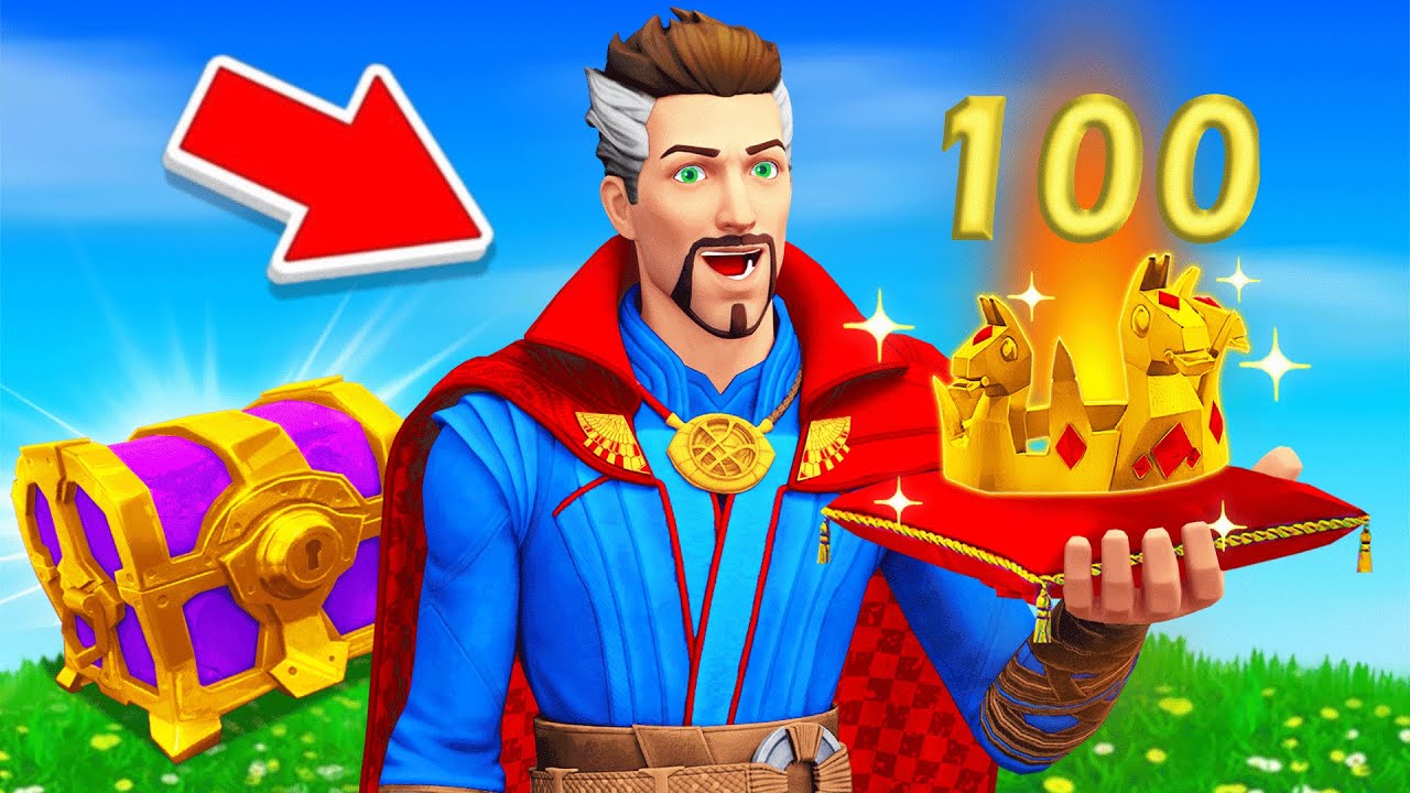 My 100th CROWN WIN Challenge! (Fortnite) - YouTube