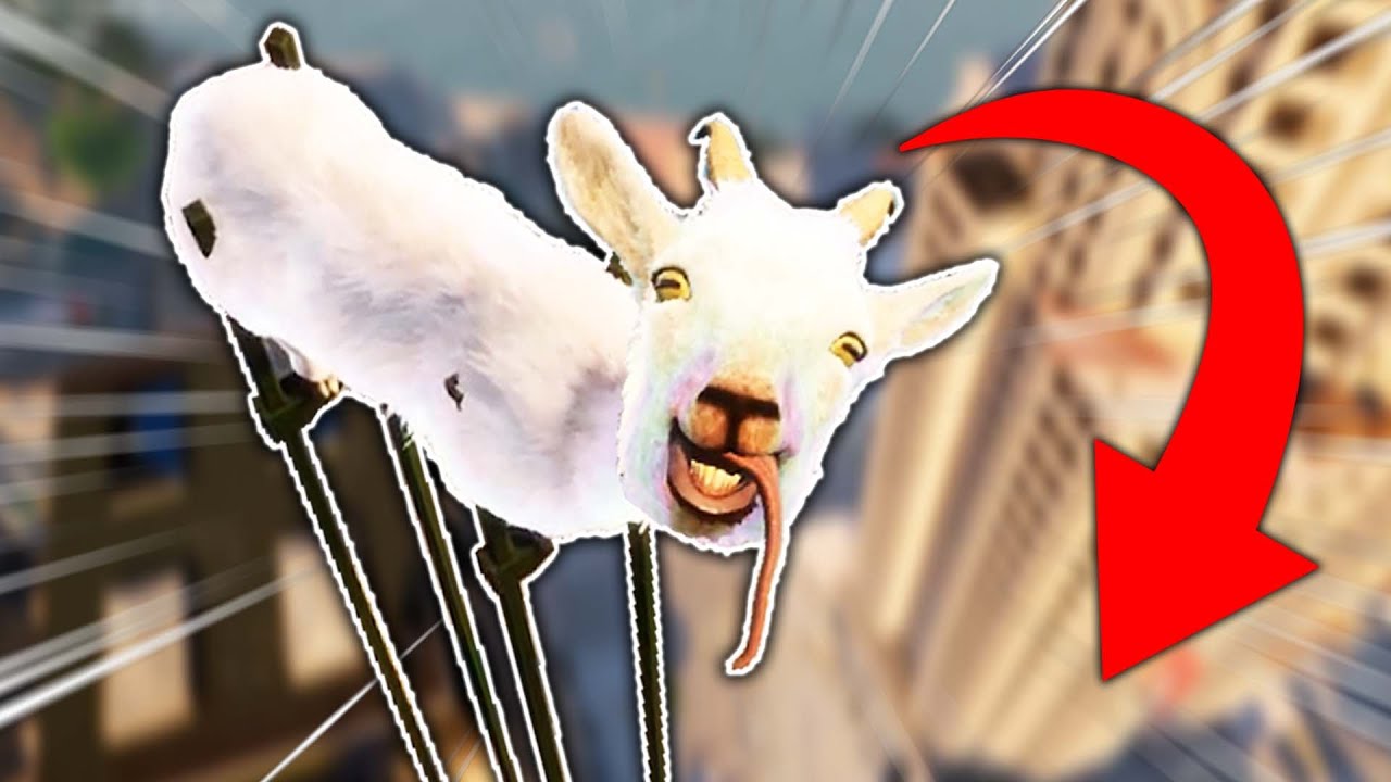 I'M A GOAT ON GIANT STILTS?! (Goat Simulator 3) - YouTube