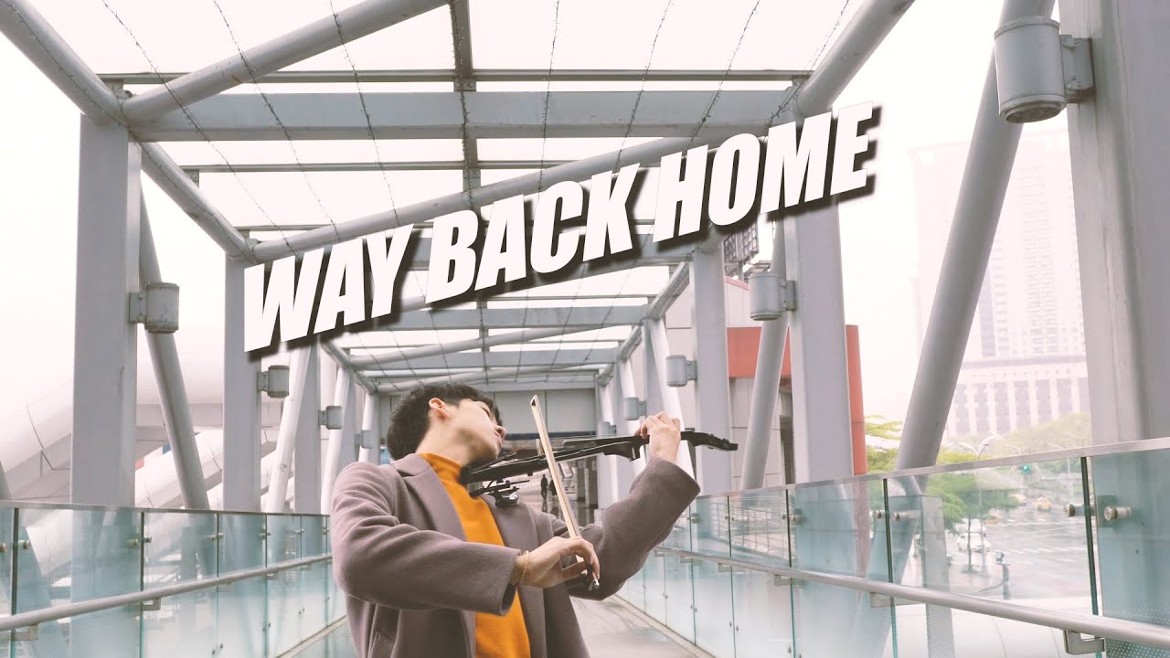 SHAUN (숀) 《Way Back Home》小提琴版本 | Violin【Cover by AnViolin】 - YouTube