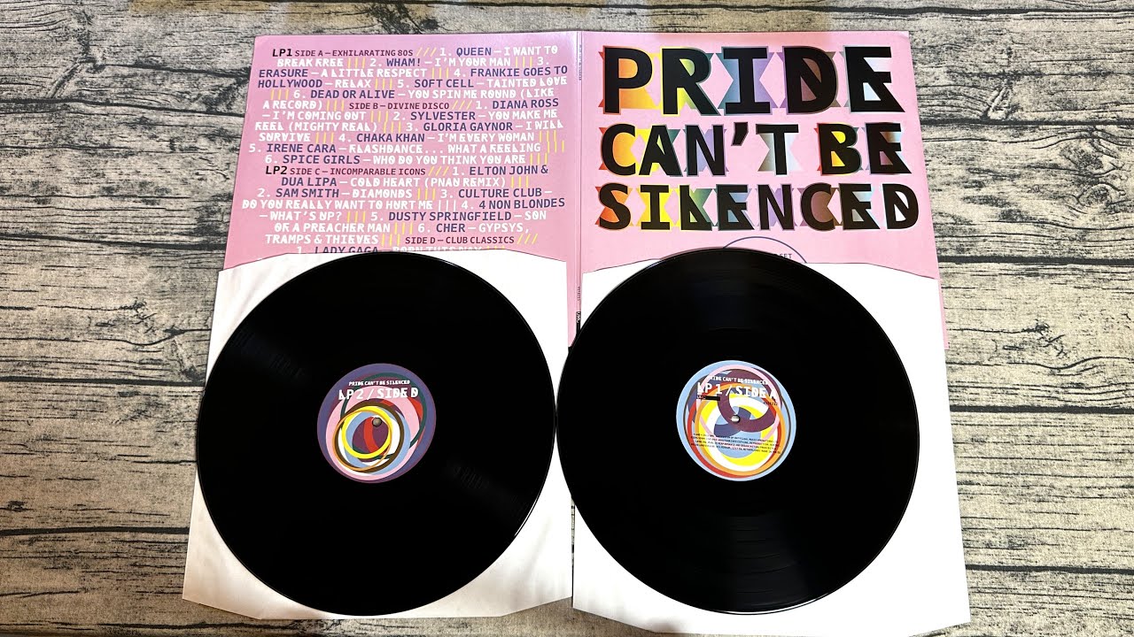 'Pride Can't Be Silenced' Compilation album vinyl unboxing - YouTube