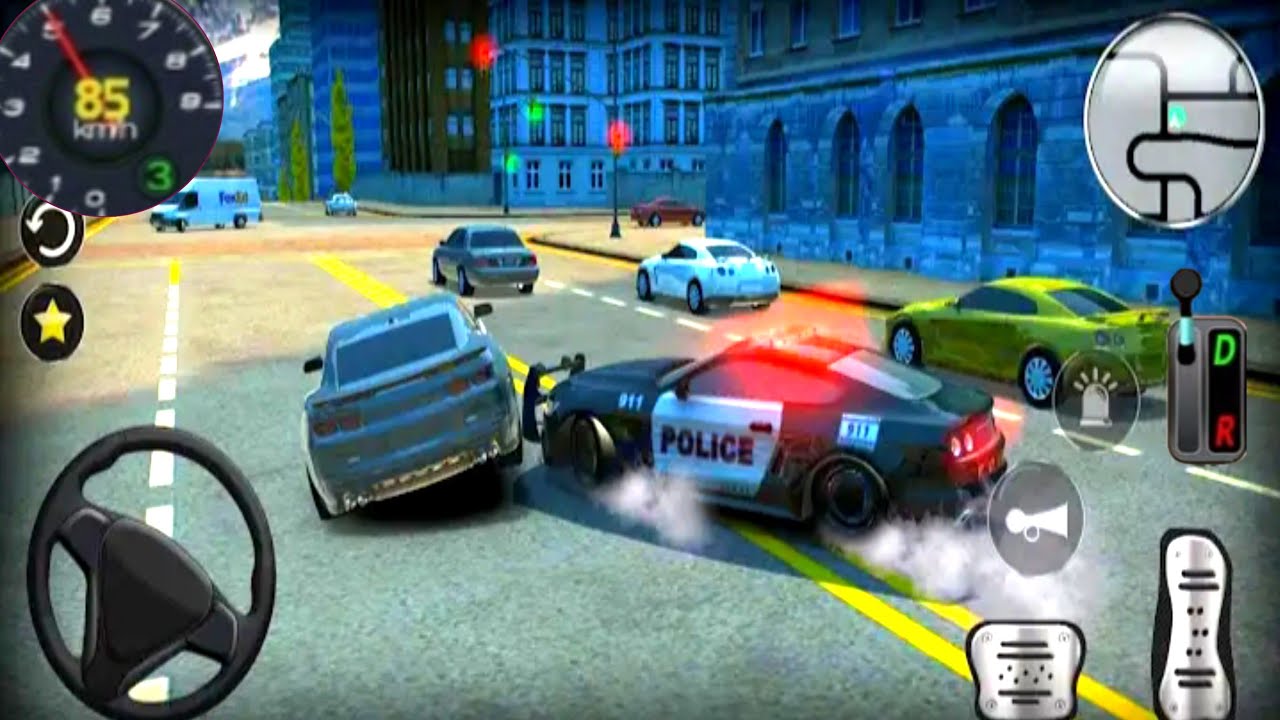 Drift Police Car Game || Chase And Smash Cars || Android GamesPlay ...