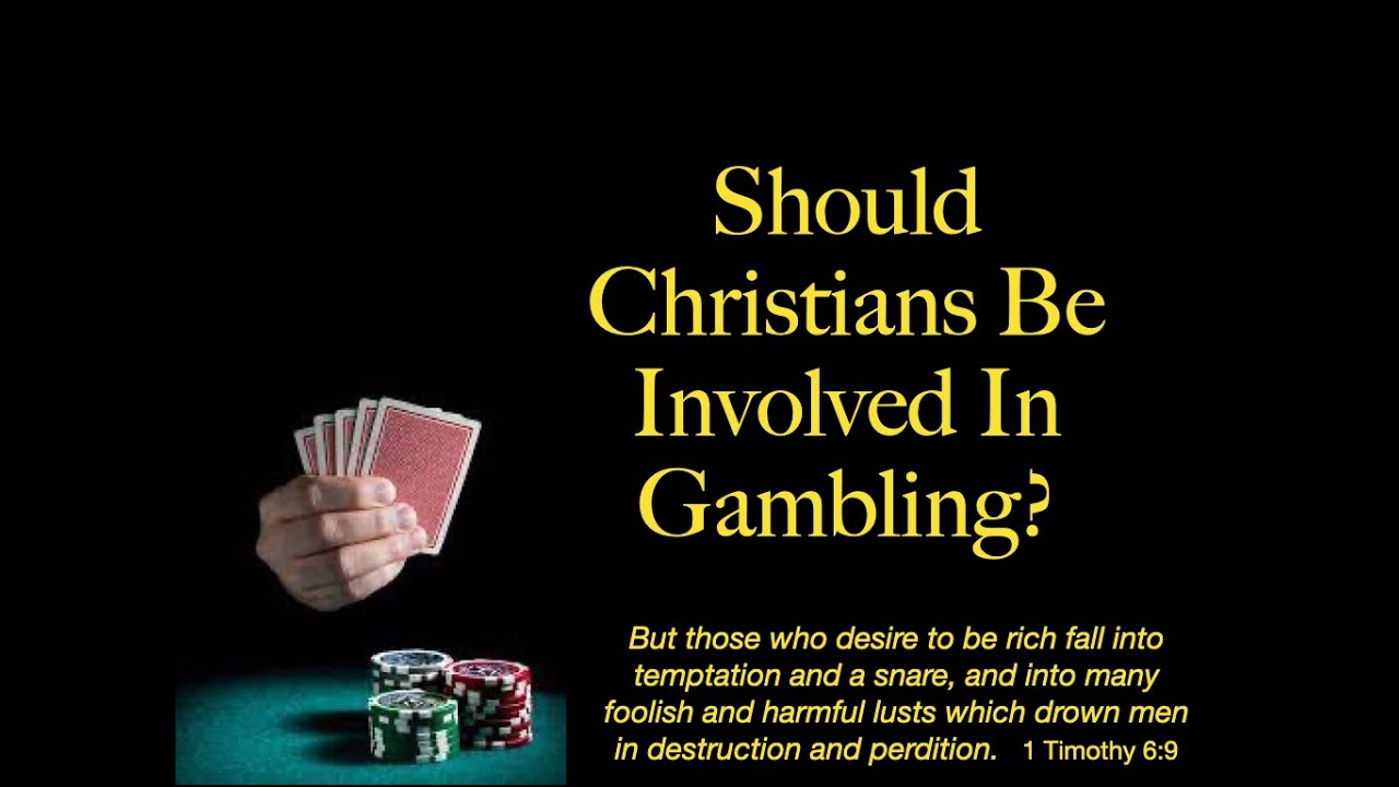 What The Bible Teaches About Gambling, 1 Timothy 6:9 - YouTube
