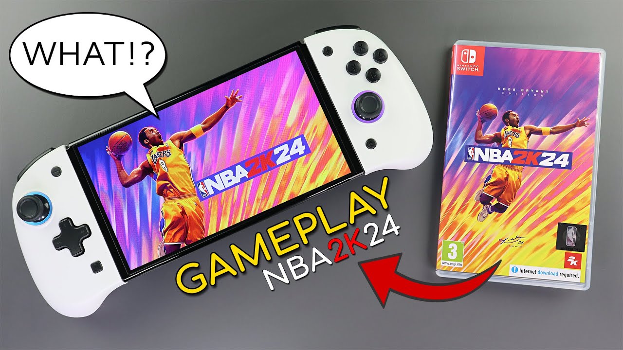 NBA 2K24 Nintendo Switch OLED Gameplay - YouTube