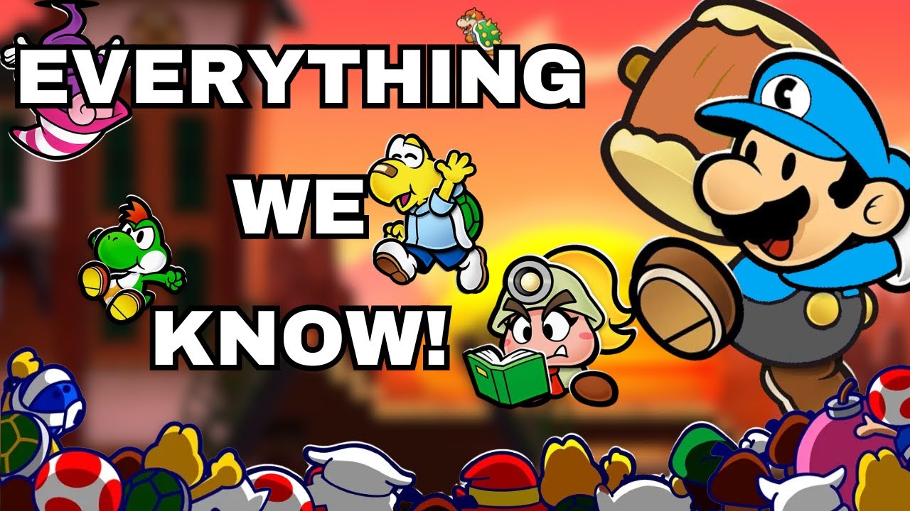 Everything We Know About Paper Mario TTYD Remake! - YouTube
