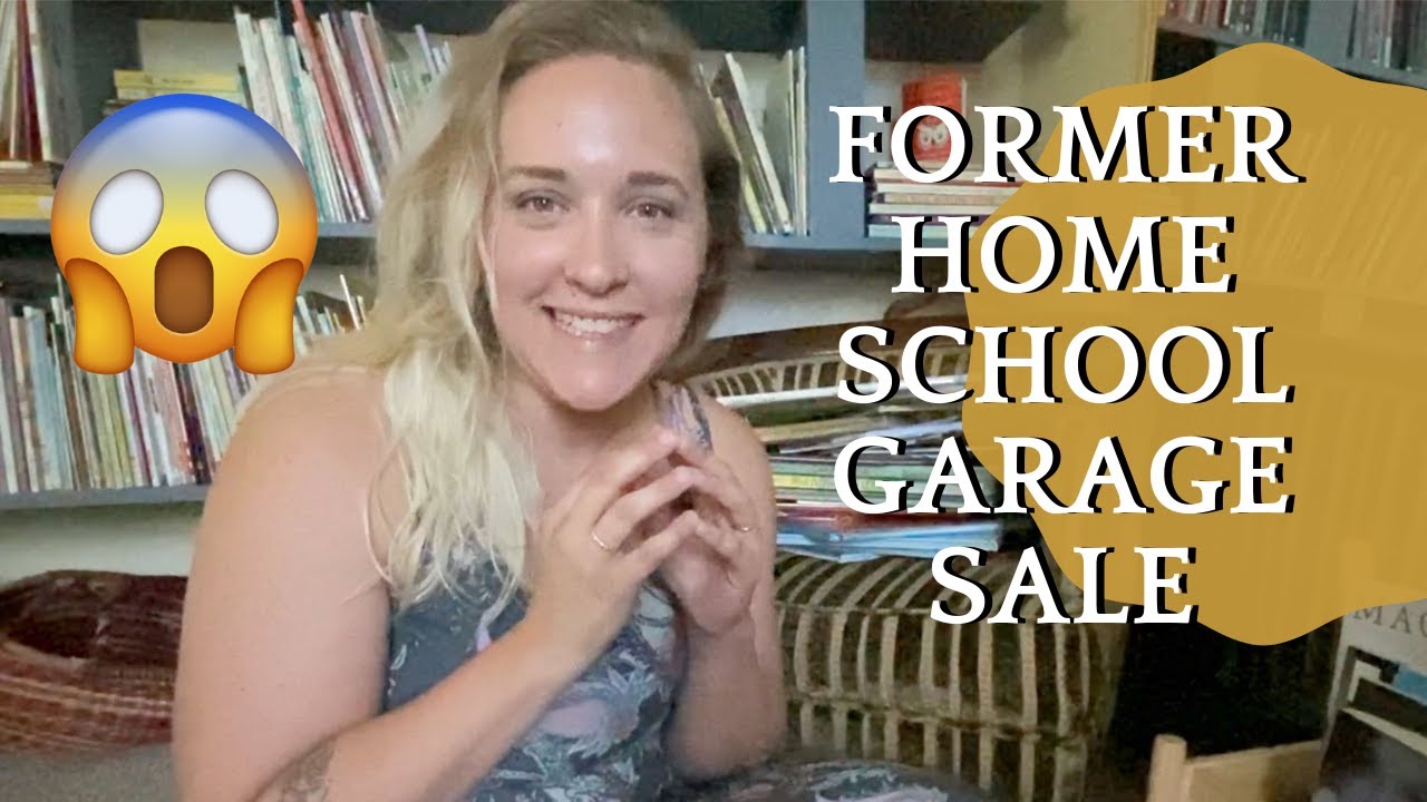 Homeschool Garage Sale WHAT?! 😱 - YouTube