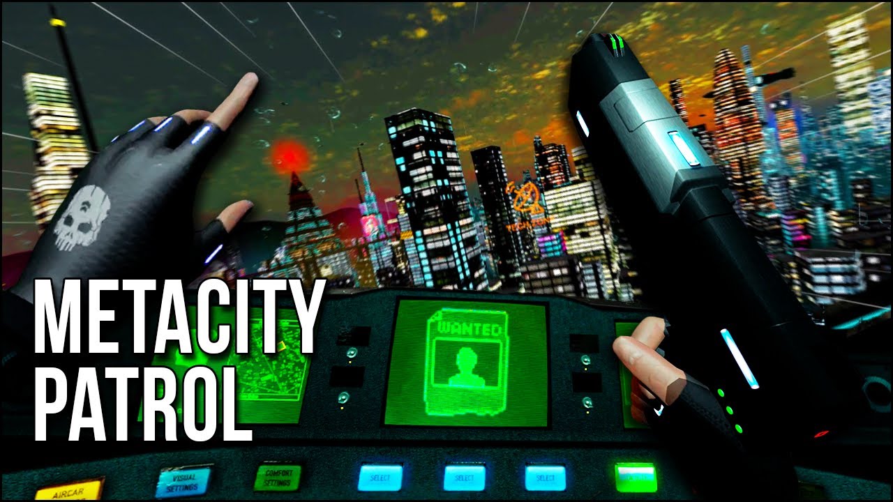 Metacity Patrol | Flying Around A Cyberpunk City As The Greatest ...