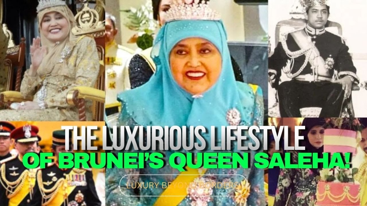The Luxurious Lifestyle of Brunei’s Queen Saleha! - YouTube