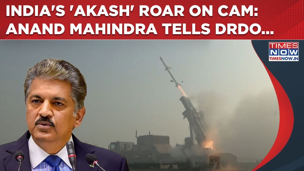 Akash NG Missile Test On Cam: Anand Mahindra Reacts, Tells DRDO This On ...