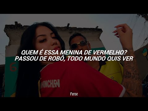 MC Menor JP - Menina de Vermelho (Letra/Lyrics)