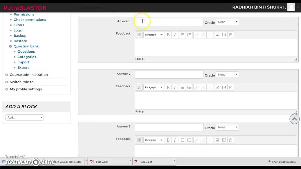 Putrablast Edit Quiz In Putrablast Part 2 Youtube